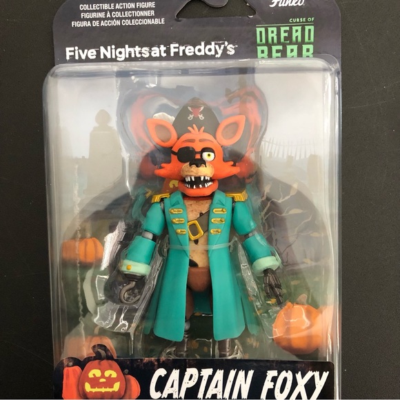 Funko | Toys | Five Nights At Freddysthe Curse Of Dreadbearcaptain Foxy ...